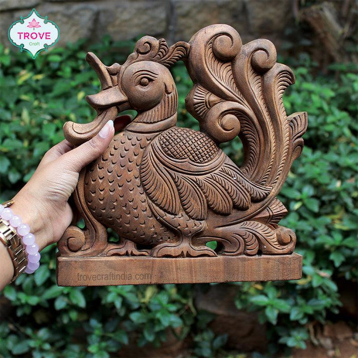 Large & Small Traditional Annapakshi Bird Table Decor – Trove Craft India