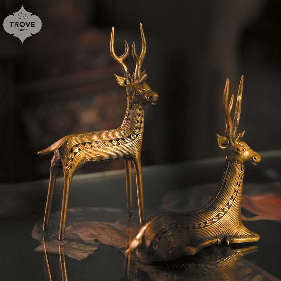 Hand-painted Steel Ware & Brass home decor – Trove Craft India