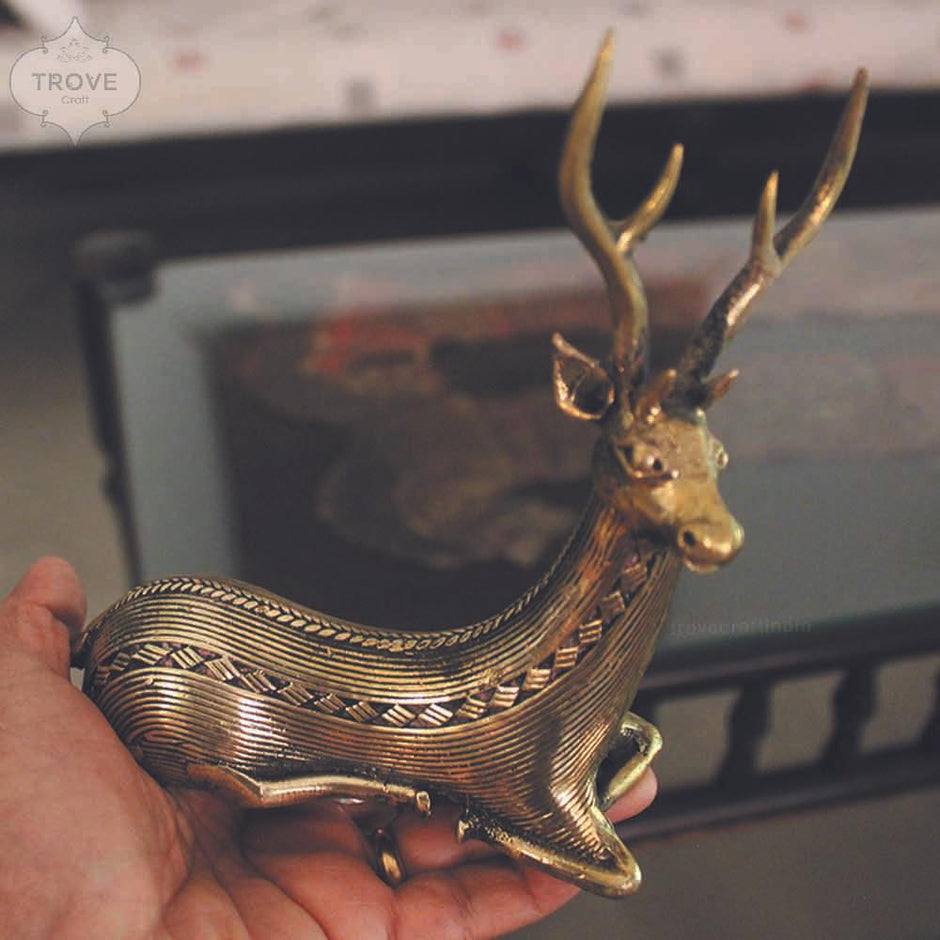 Hand-painted Steel Ware & Brass home decor – Trove Craft India